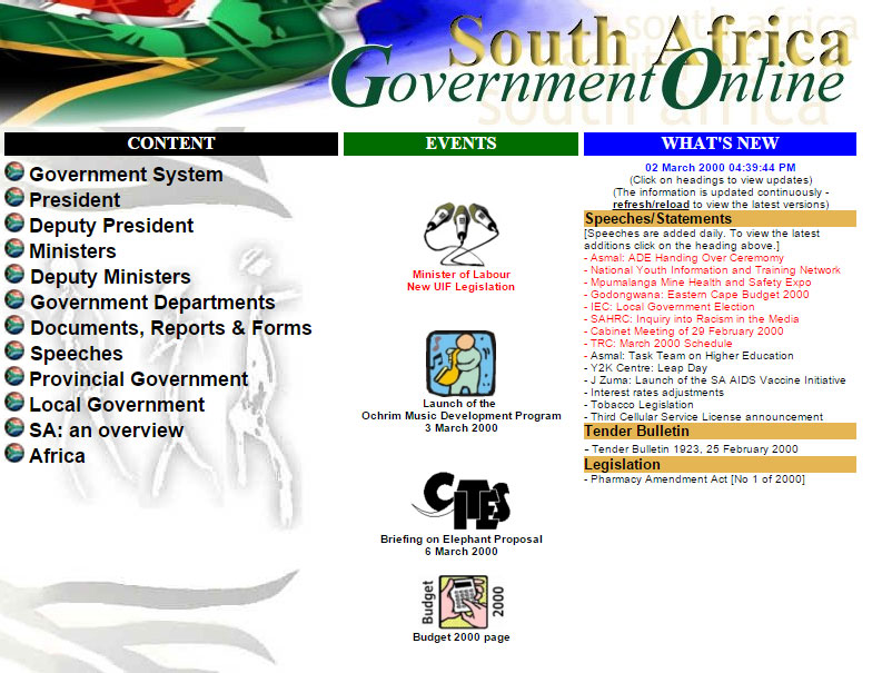 What South Africas Internet Looked Like In 2000