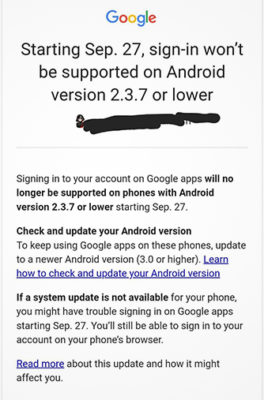 Google dropping support for older Android versions – MyBroadband