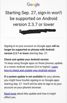 Google dropping support for older Android versions – MyBroadband