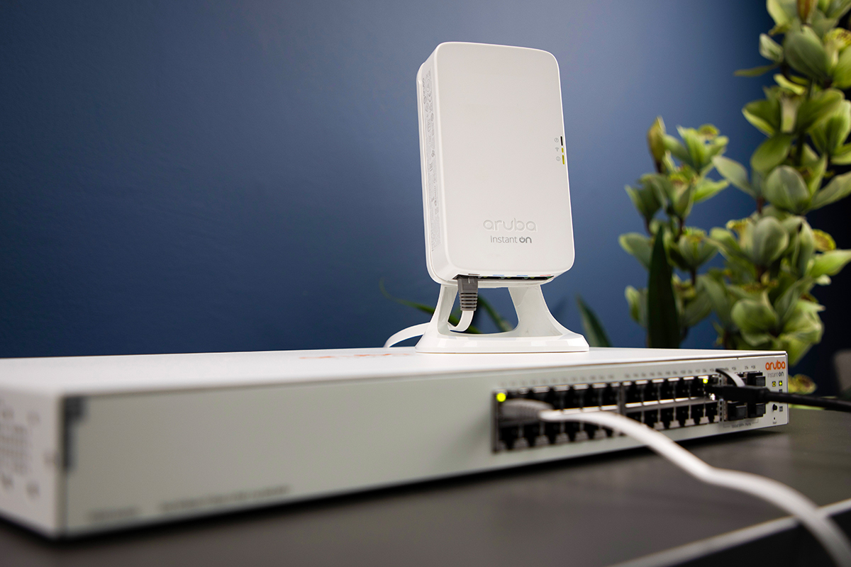 Setting up an Aruba Instant On Access Point – Faster than making a cup ...